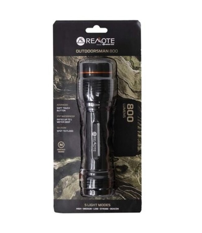 Remote Flashlight - Outdoorsman 800 Lumen | Corlane Sporting Goods ...