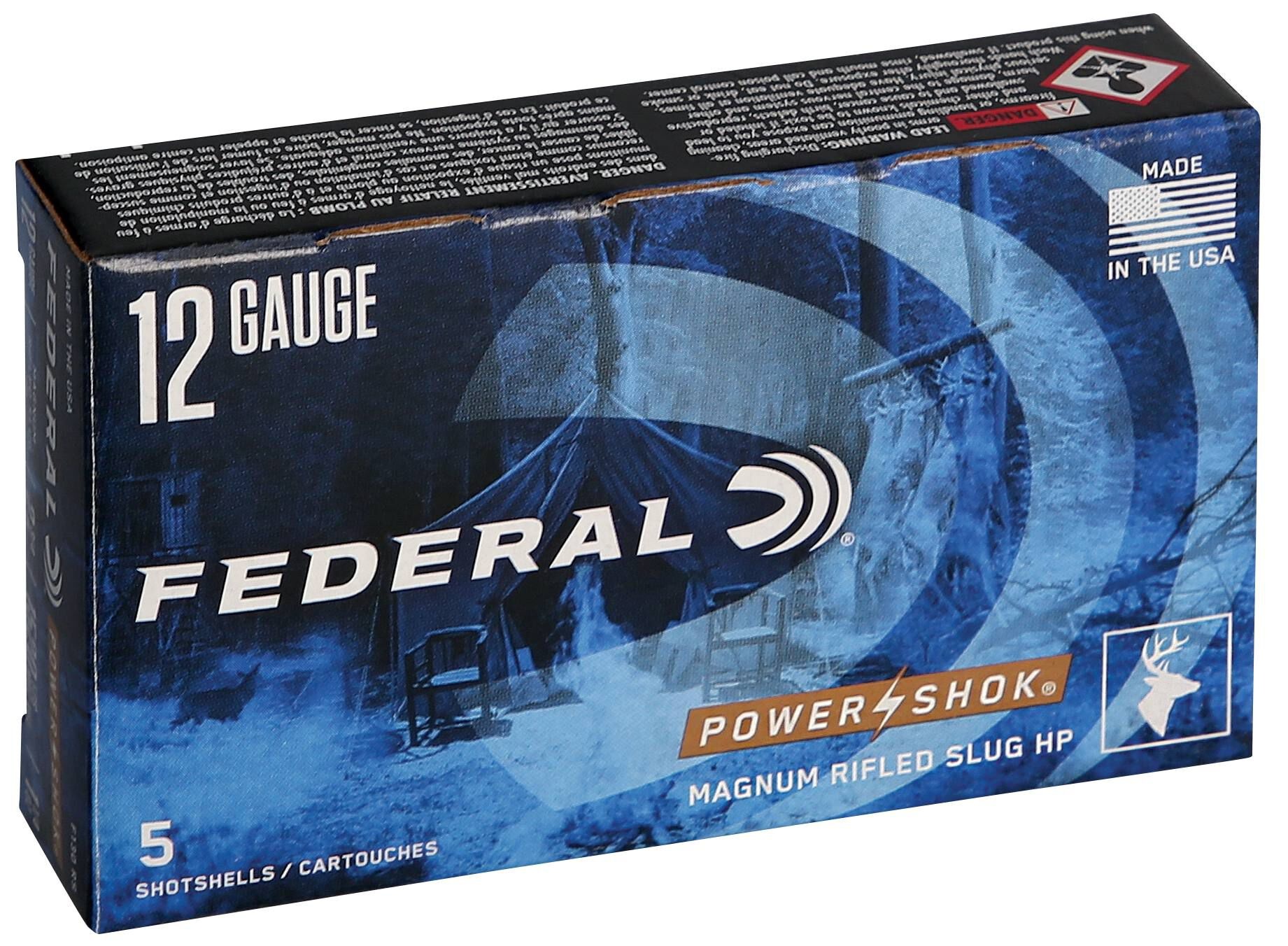 Federal 12GA Rifled Slug 2 3/4" 1 1/4oz | Corlane Sporting Goods ...