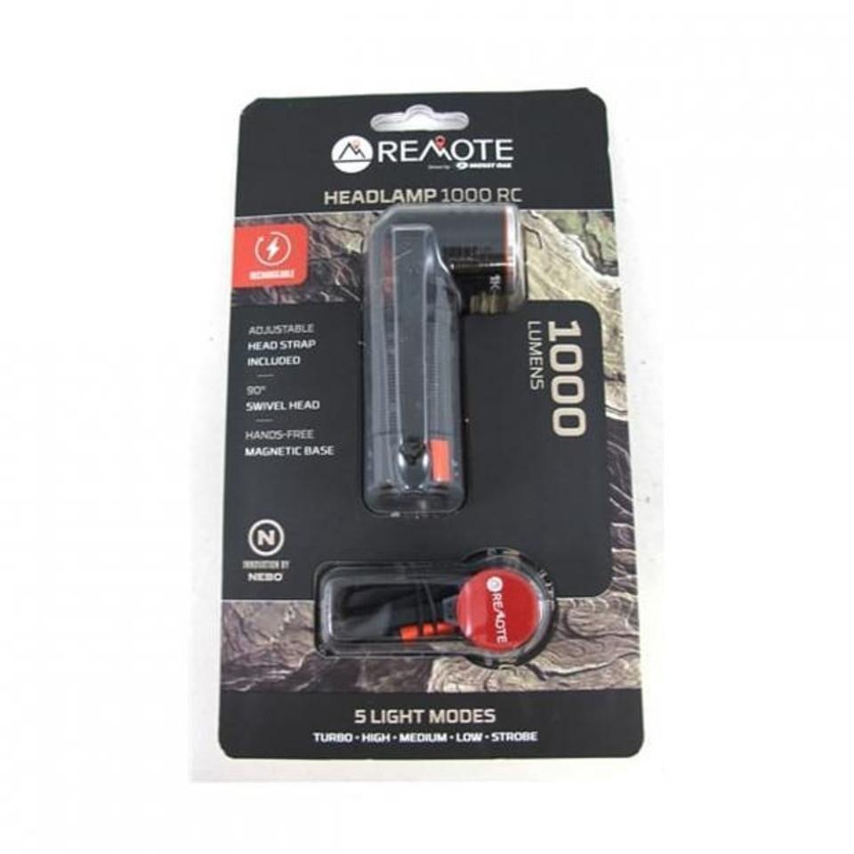 Remote - Swivel Headlamp 1000 Lumens (Rechargeable w/magnet) | Corlane ...