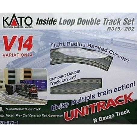 KAT-208-73 - Kato : N Track V14 Double Track Inner Loop - Max Trains