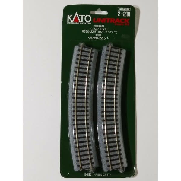 KAT-2210 - Kato : HO Track R550 Curve - Max Trains