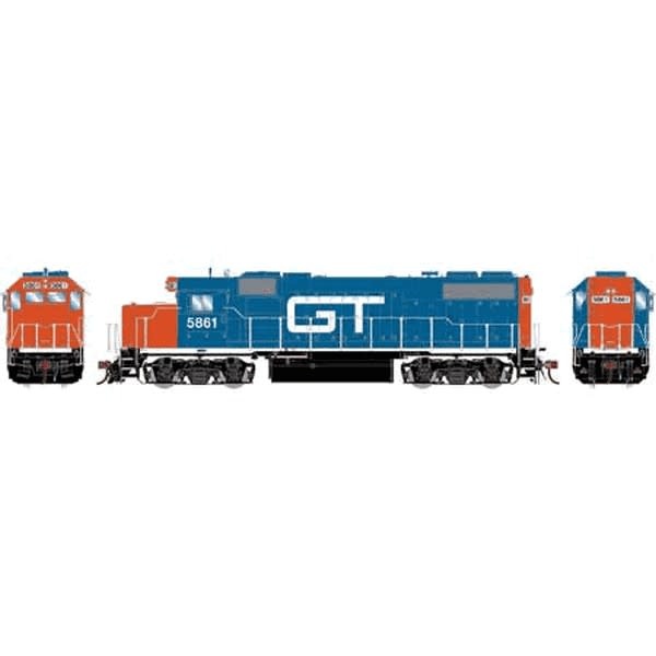 ATHEARN Athearn : HO Genesis GP38-2, GTW #5861 (dc) - Max Trains