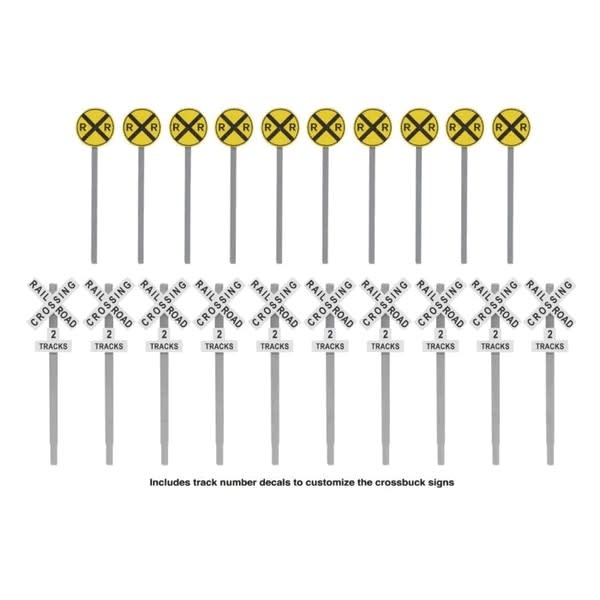 WALTHERS Walthers : HO Railroad Signs - Max Trains