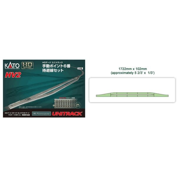 KATO Kato : HO Passing Siding Set - Max Trains