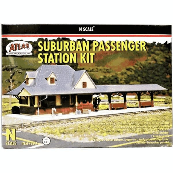 ATLAS Atlas : N Passenger Station KIT - Max Trains