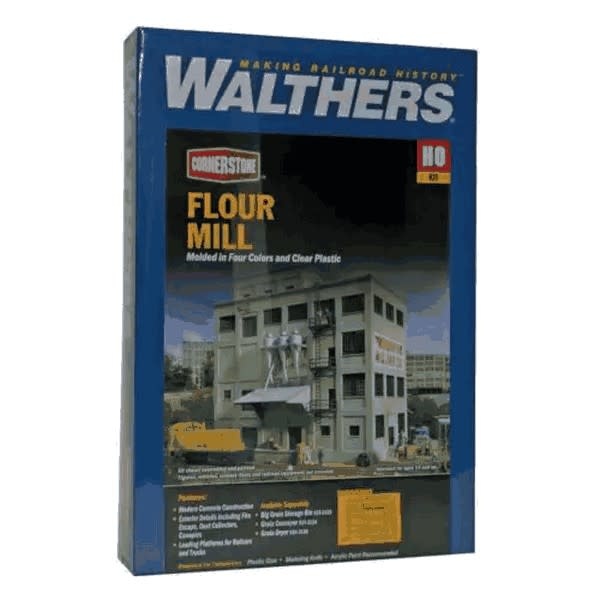 WALTHERS Walthers : HO Flour Mill Red Wing KIT - Max Trains