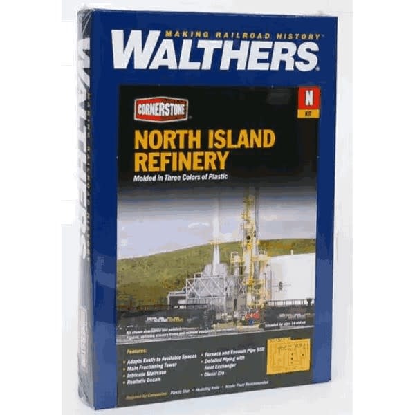 WALTHERS Walthers : N North Island Refinery KIT - Max Trains