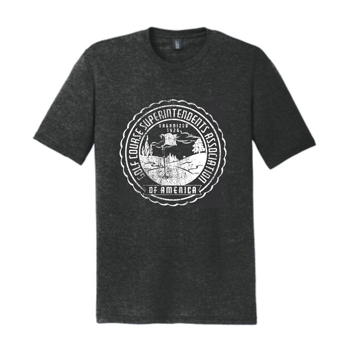 District Made Tee - Retro GCSAA Logo - Golf Course Superintendents ...