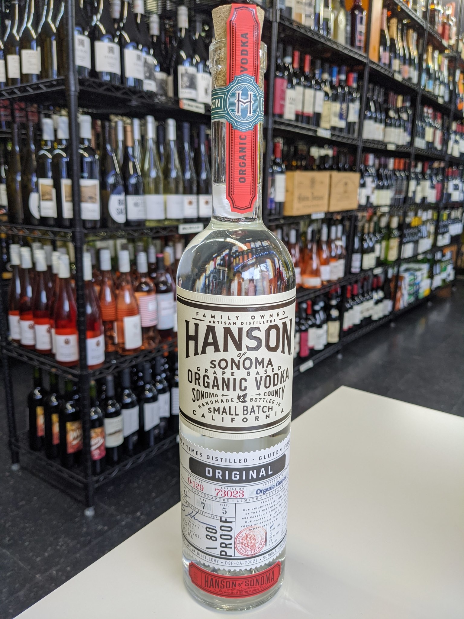 Hanson of Sonoma Organic Vodka 750ml - Divino