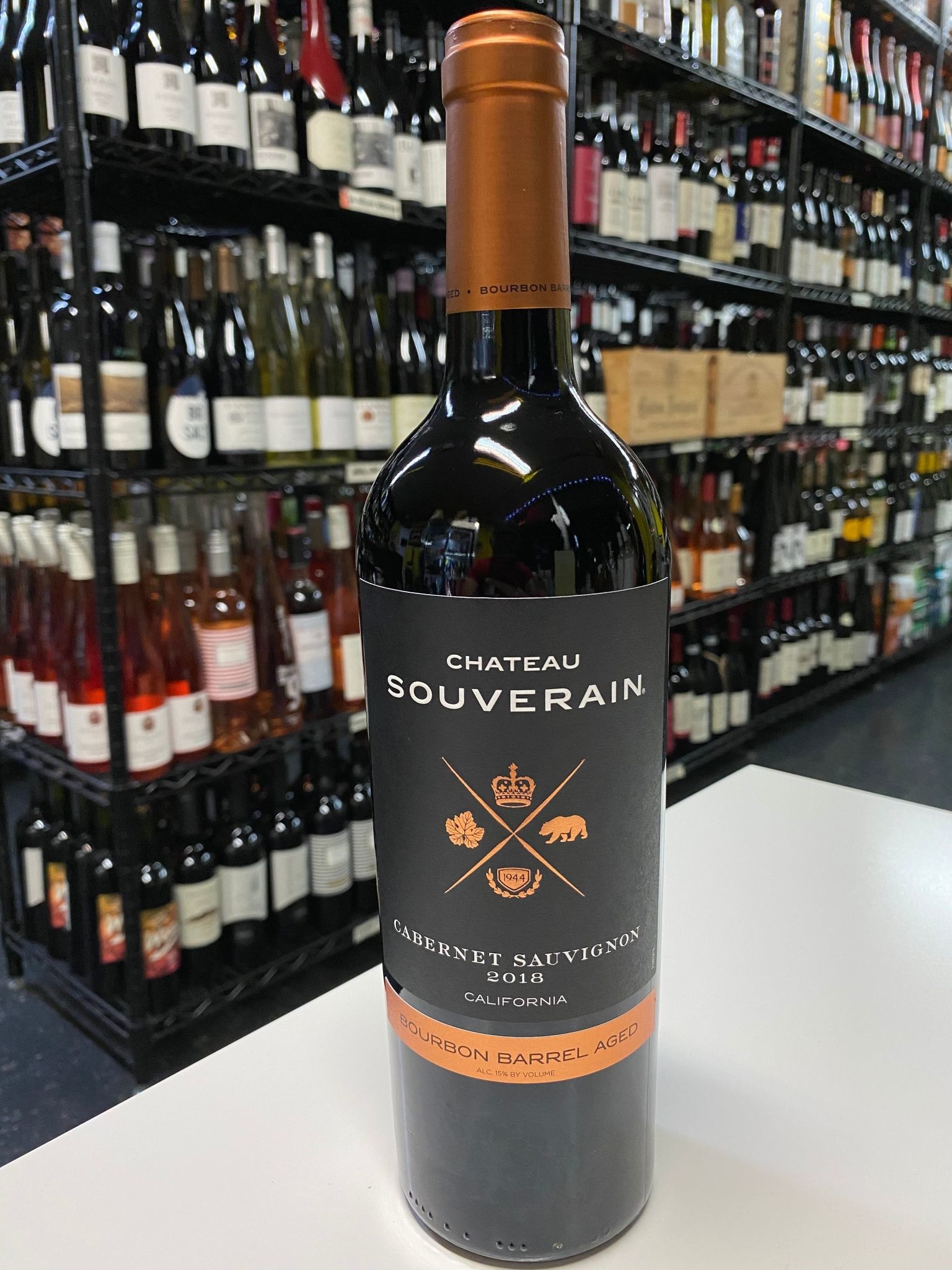 Chateau Souverain Bourbon Barrel Cabernet Sauvignon 2018 750ml - Divino