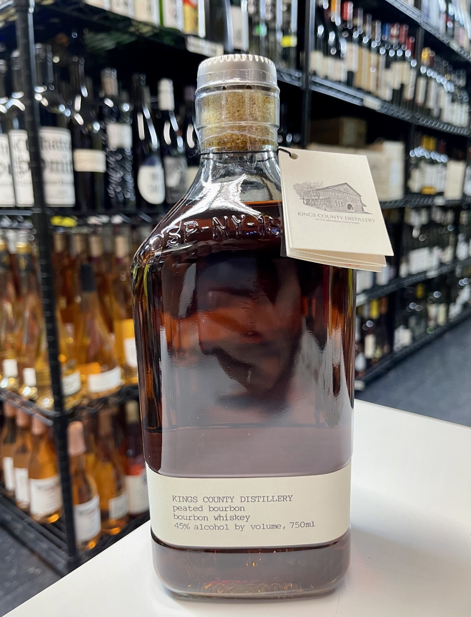 Kings County Distillery Peated Bourbon Whiskey 750ml - Divino