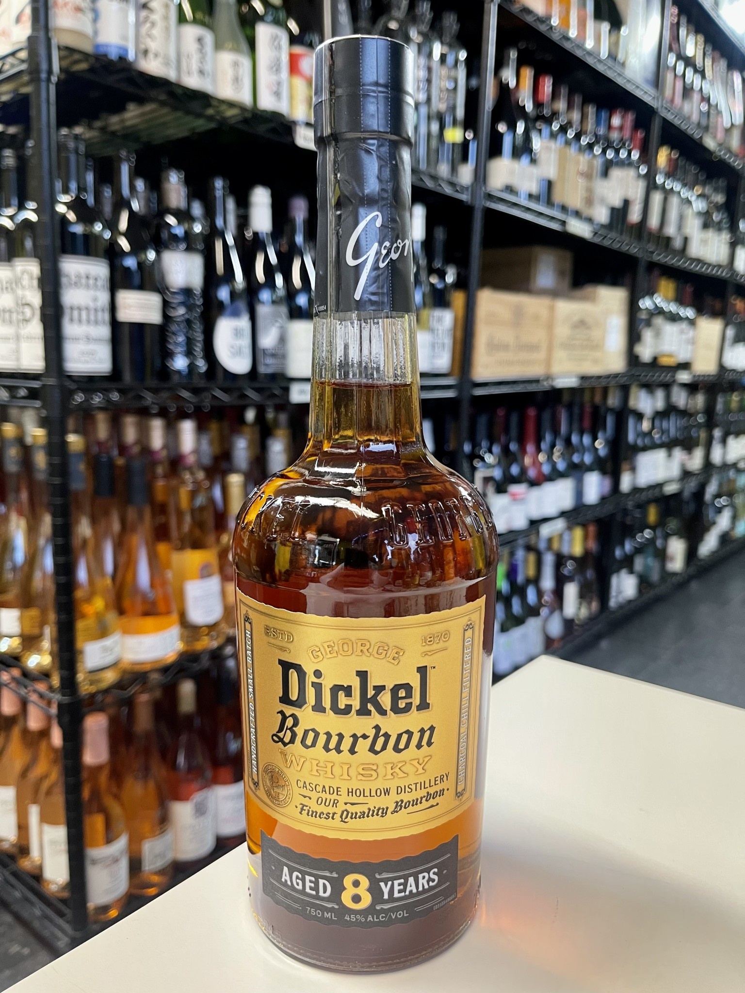George Dickel Bourbon Whisky 750ml - Divino