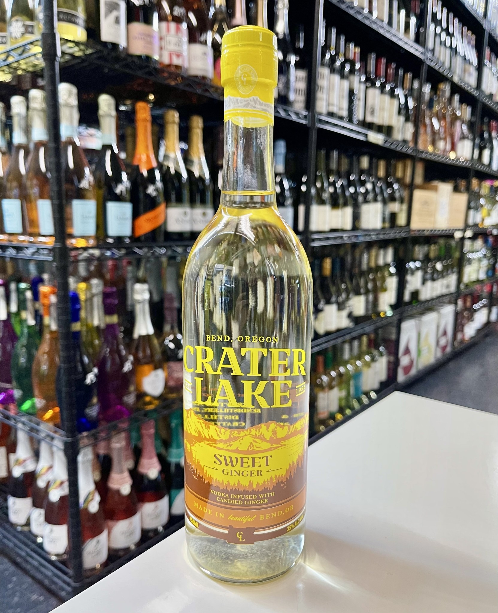 Crater Lake Sweet Ginger Vodka 750ml - Divino