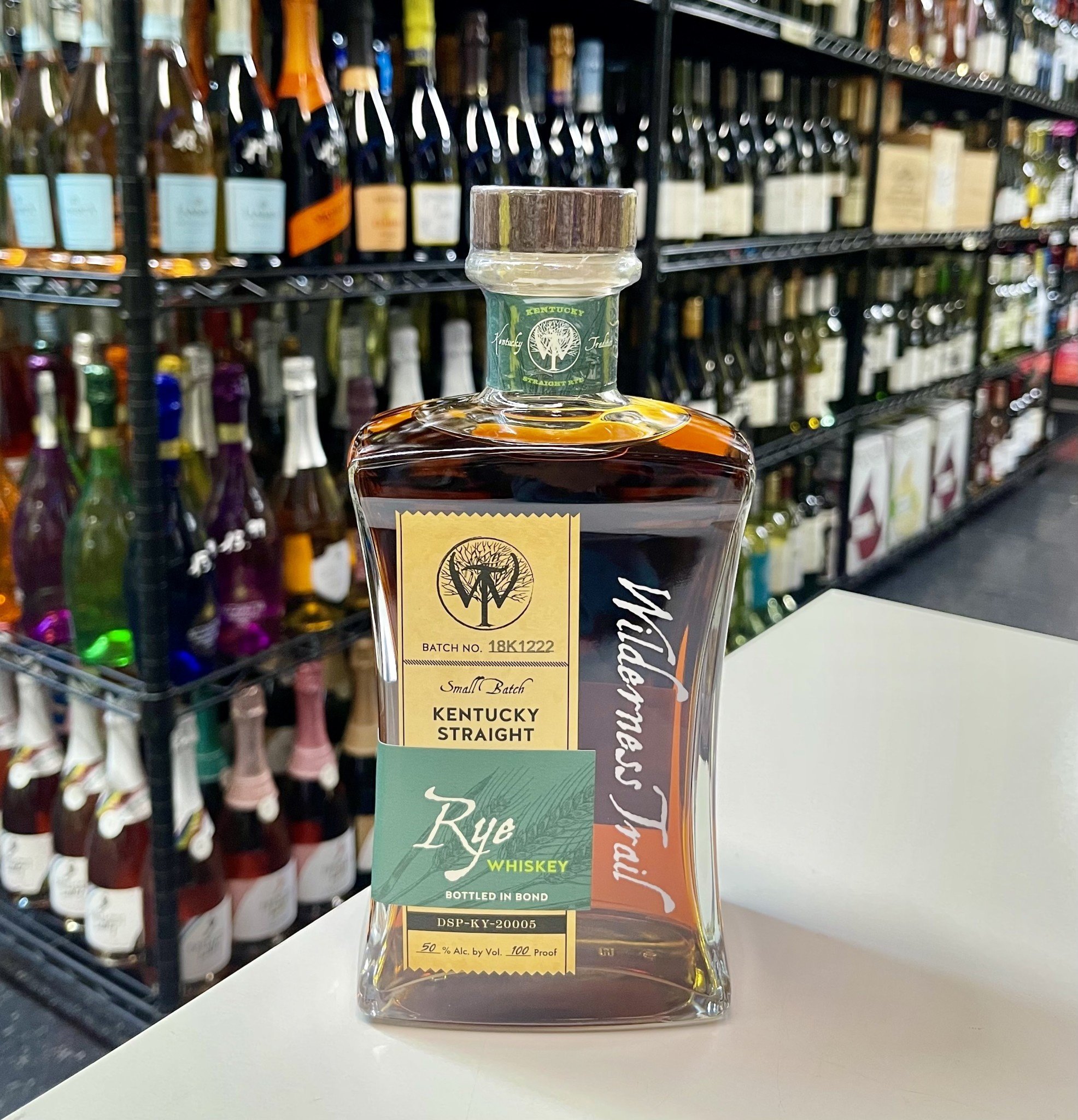 Wilderness Trail Kentucky Straight Rye Whiskey 750ml - Divino