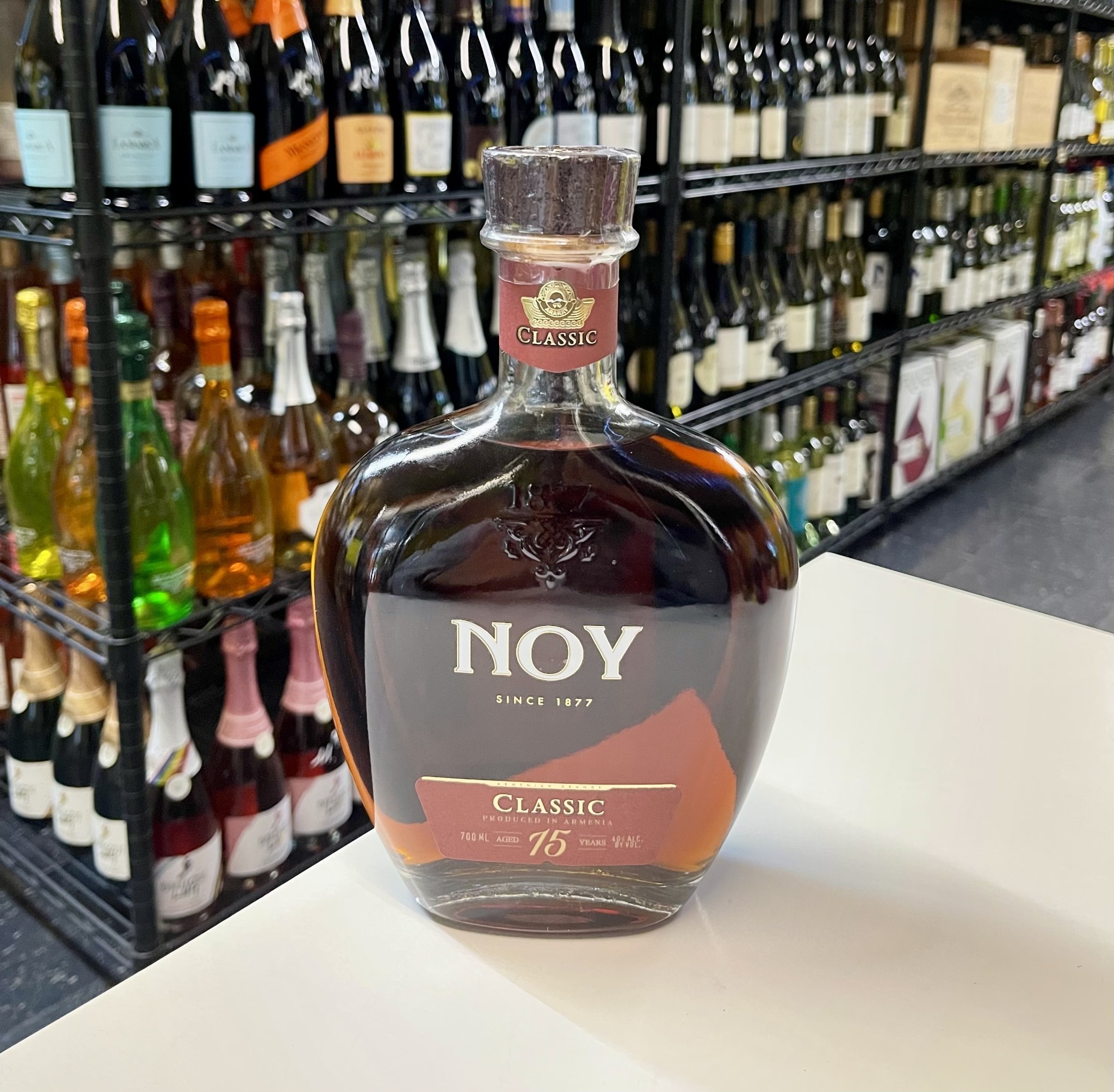 Noy Classic Armenian Brandy 15 Years 700ml - Divino