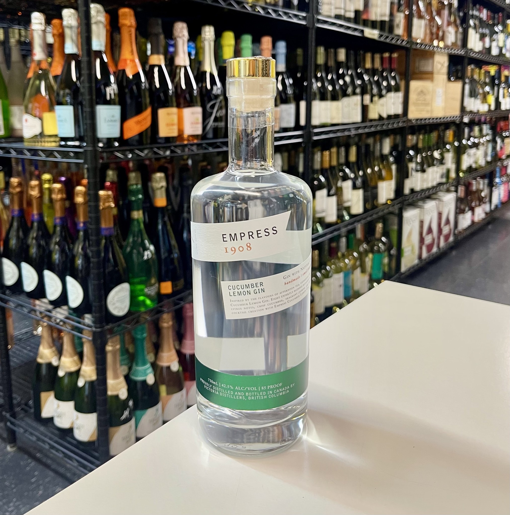 Empress 1908 Cucumber Lemon Gin 750ml - Divino