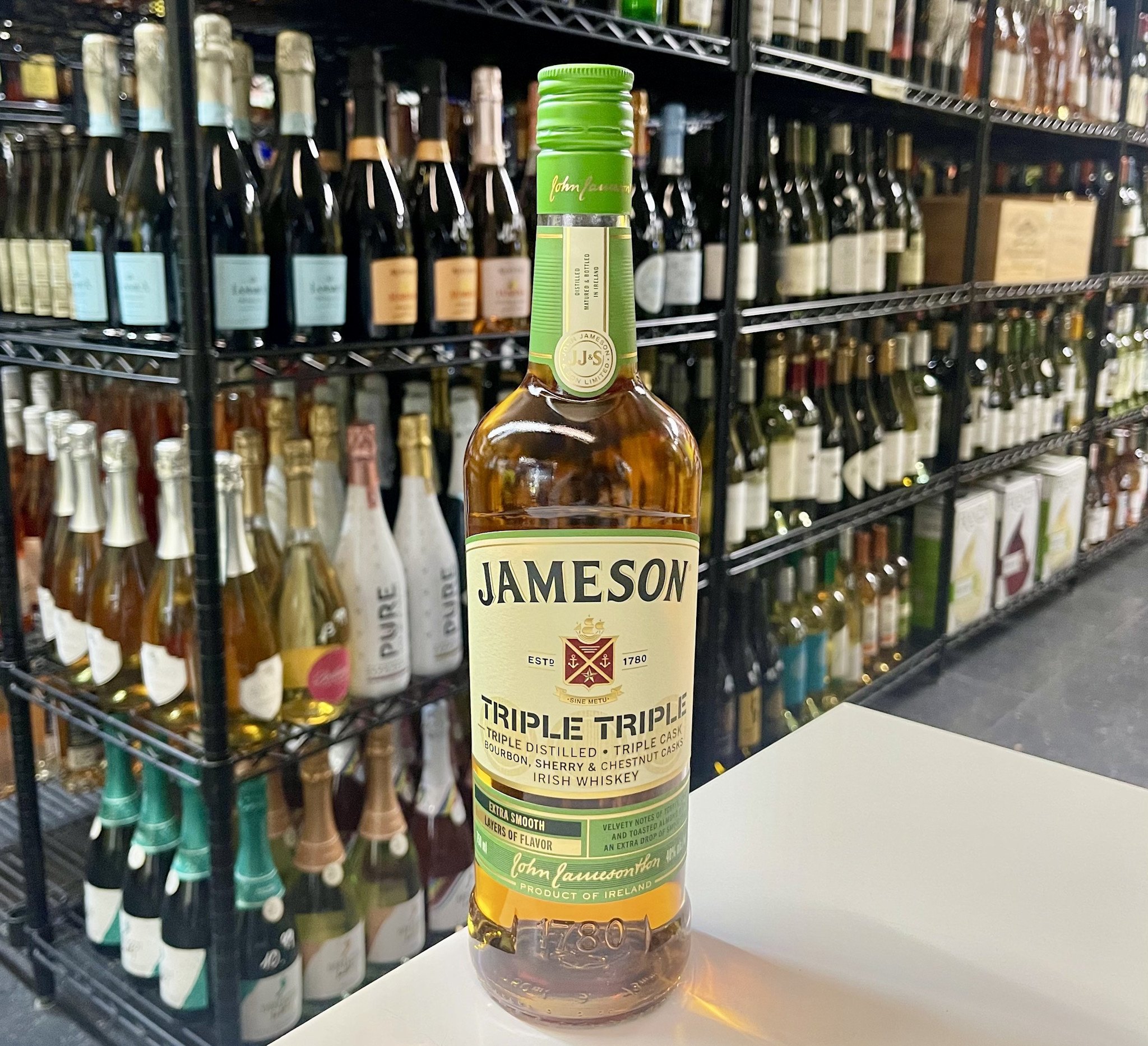 Jameson Triple Triple Irish Whiskey 750ml - Divino