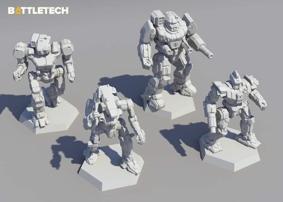 Battletech: Inner Sphere Heavy Lance - Rain City Games
