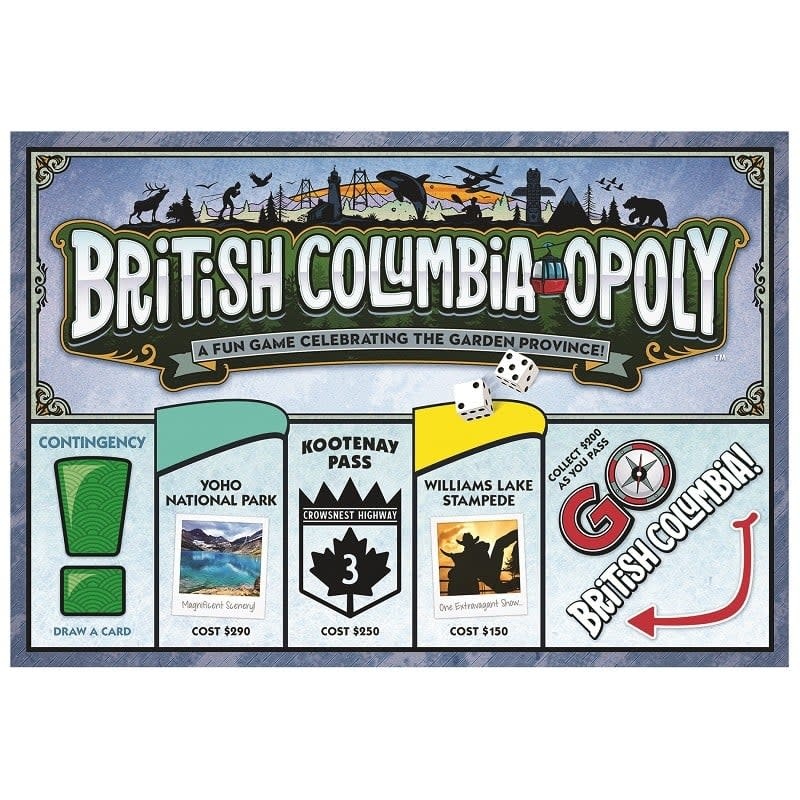 Monopoly - British Columbia-Opoly - Rain City Games