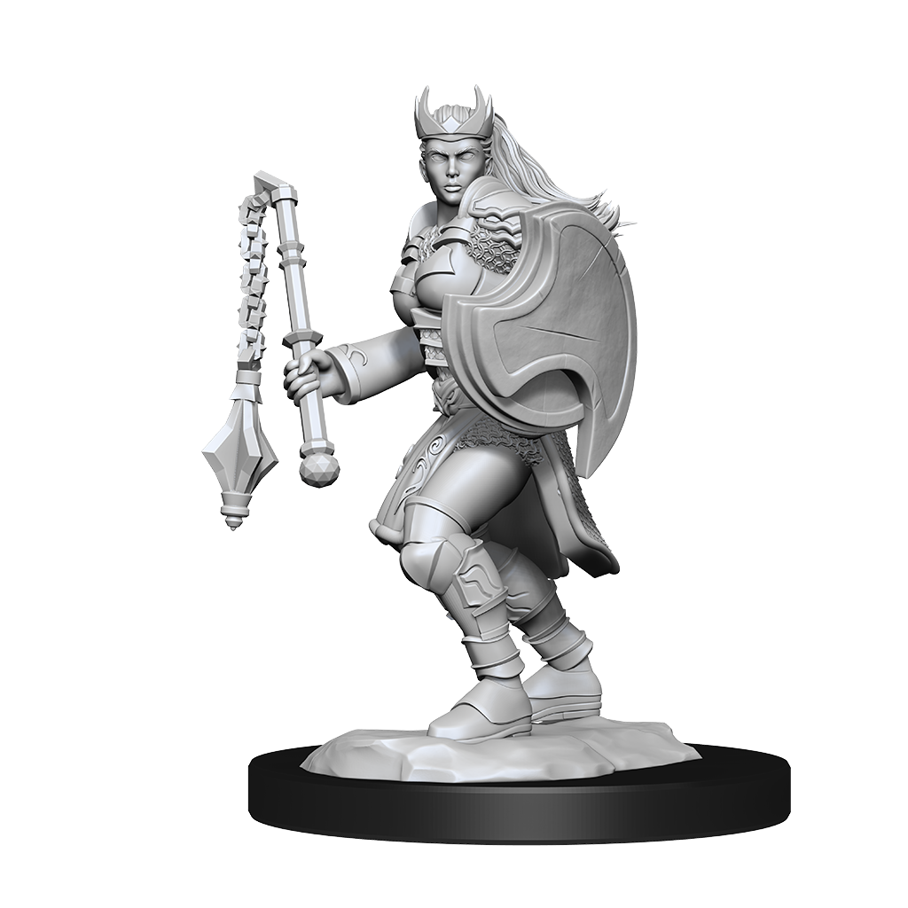 DND Unpainted Minis WV14 Kalashtar Cleric Female - Rain City Games