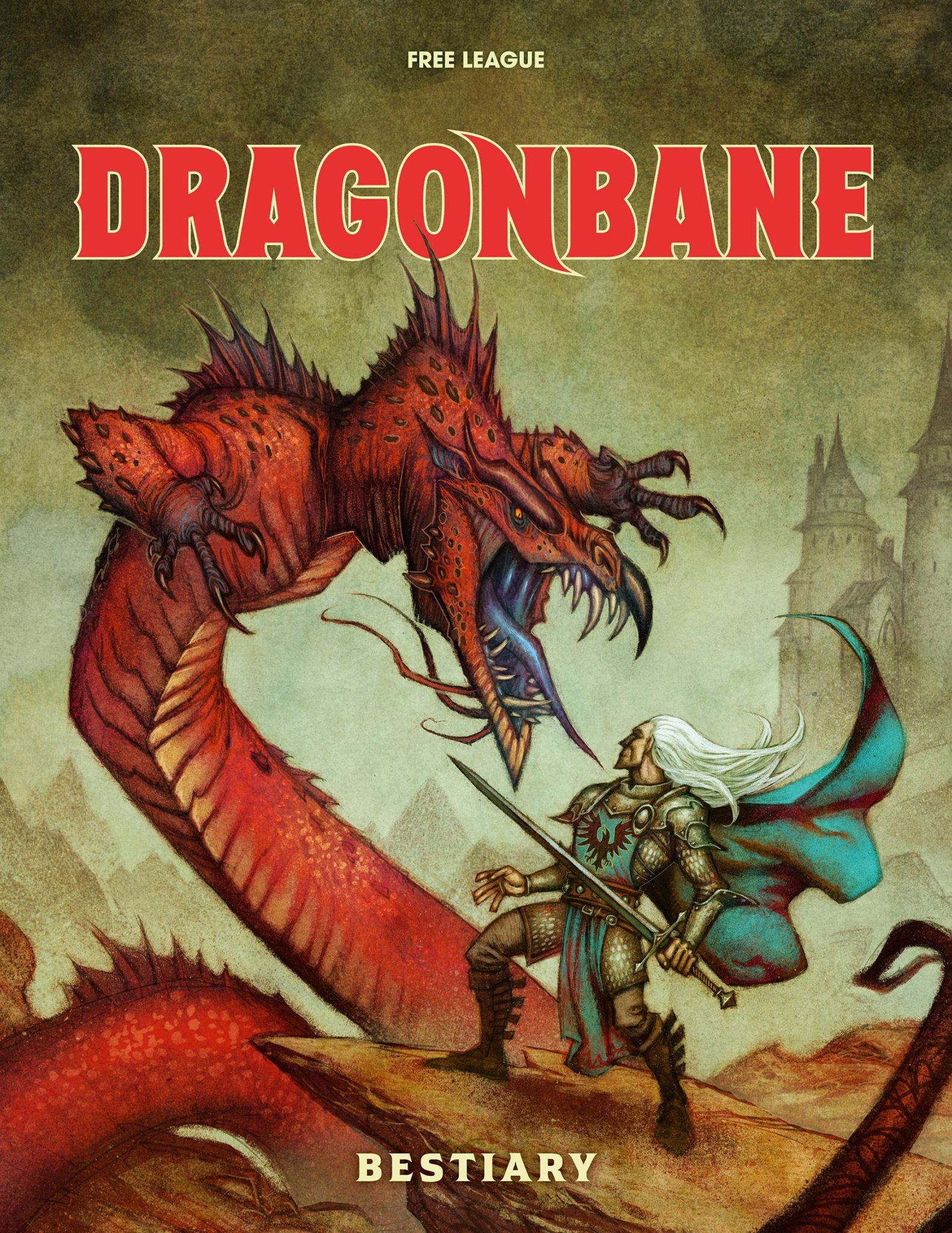 Dragonbane RPG Bestiary - Roleplaying Game - Rain City Games
