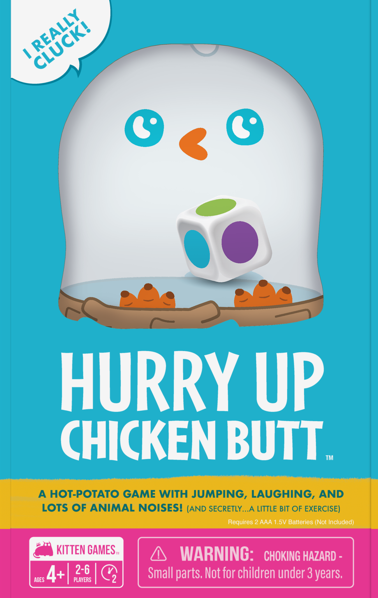 Hurry Up Chicken Butt - Board Game - Rain City Games