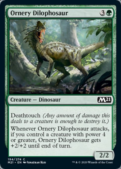 Ornery Dilophosaur - Rain City Games