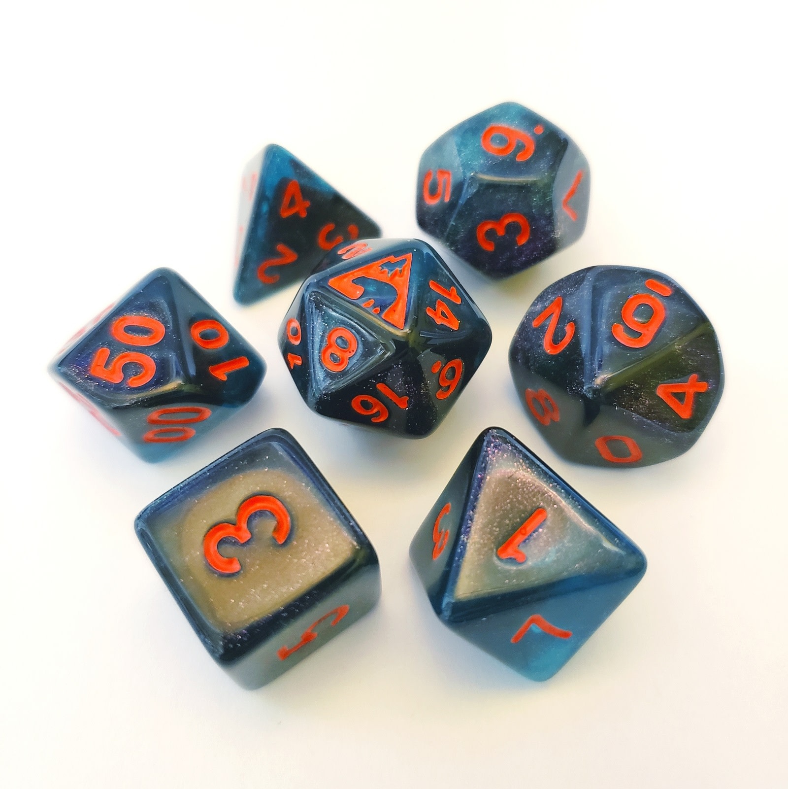 Final Frontier - RPG Dice Set - Rain City Games