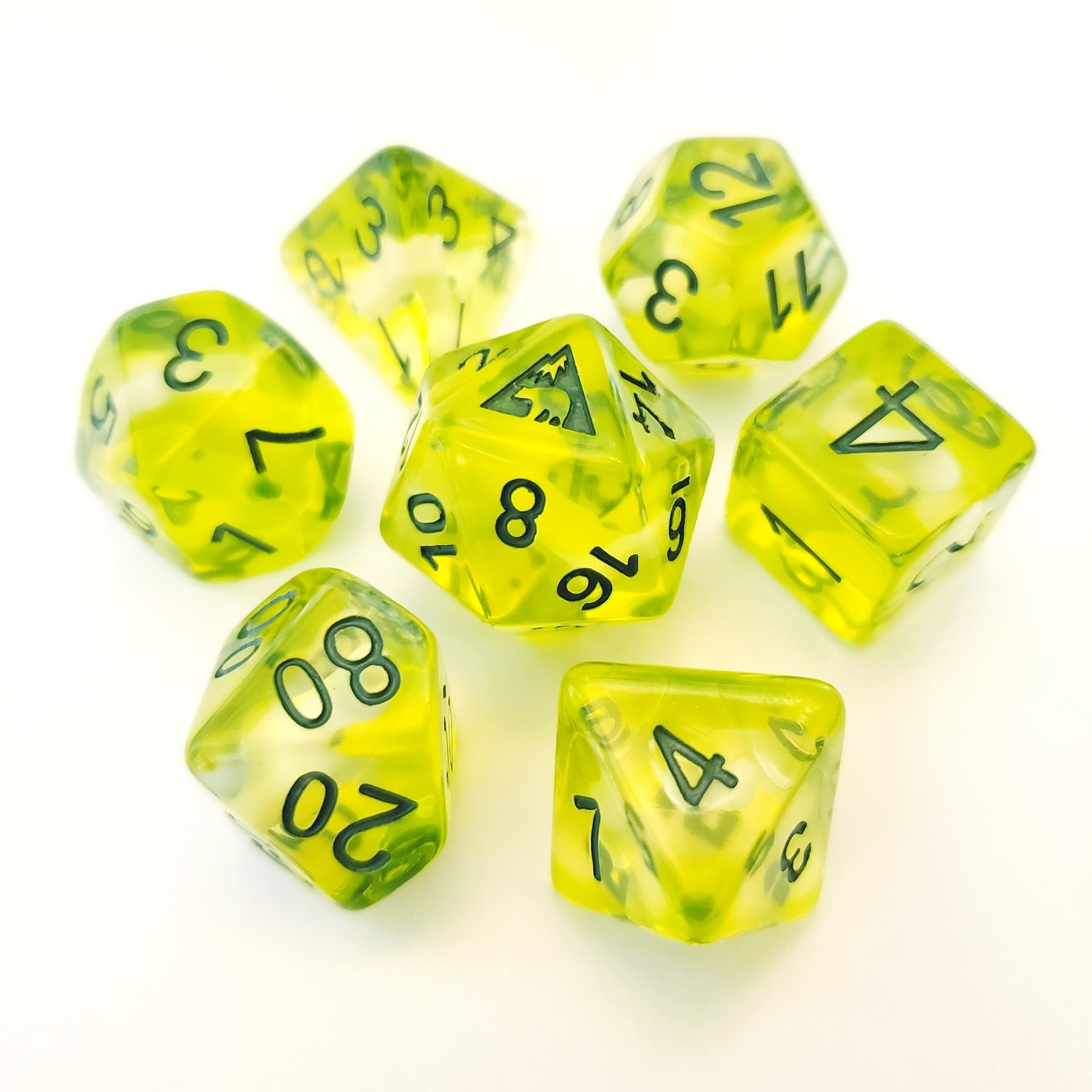 Ooze Cube - RPG Dice Set - Rain City Games