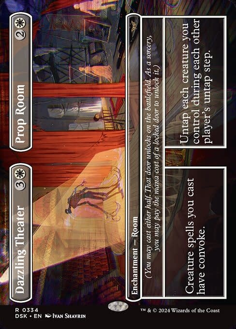 Dazzling Theater // Prop Room - Foil - Rain City Games