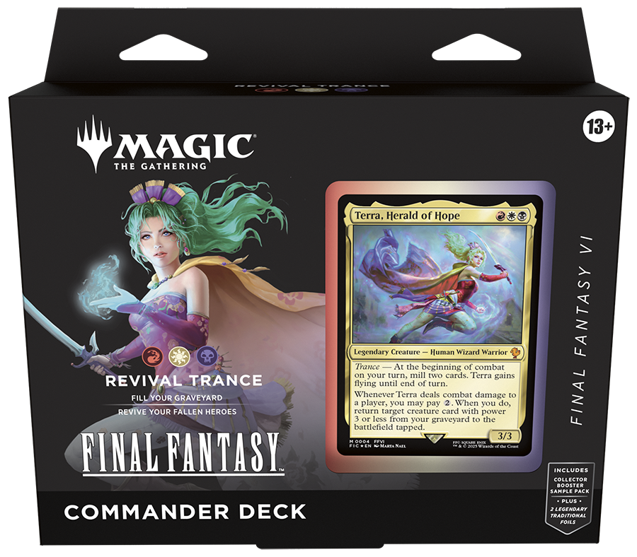 MTG Commander Deck - Final Fantasy - Revival Trance - Rain City Games