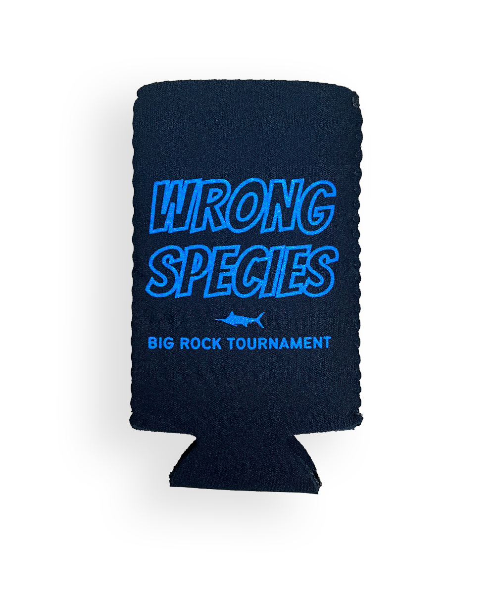 Wrong Species Slim Can Koozie - The Big Rock Store