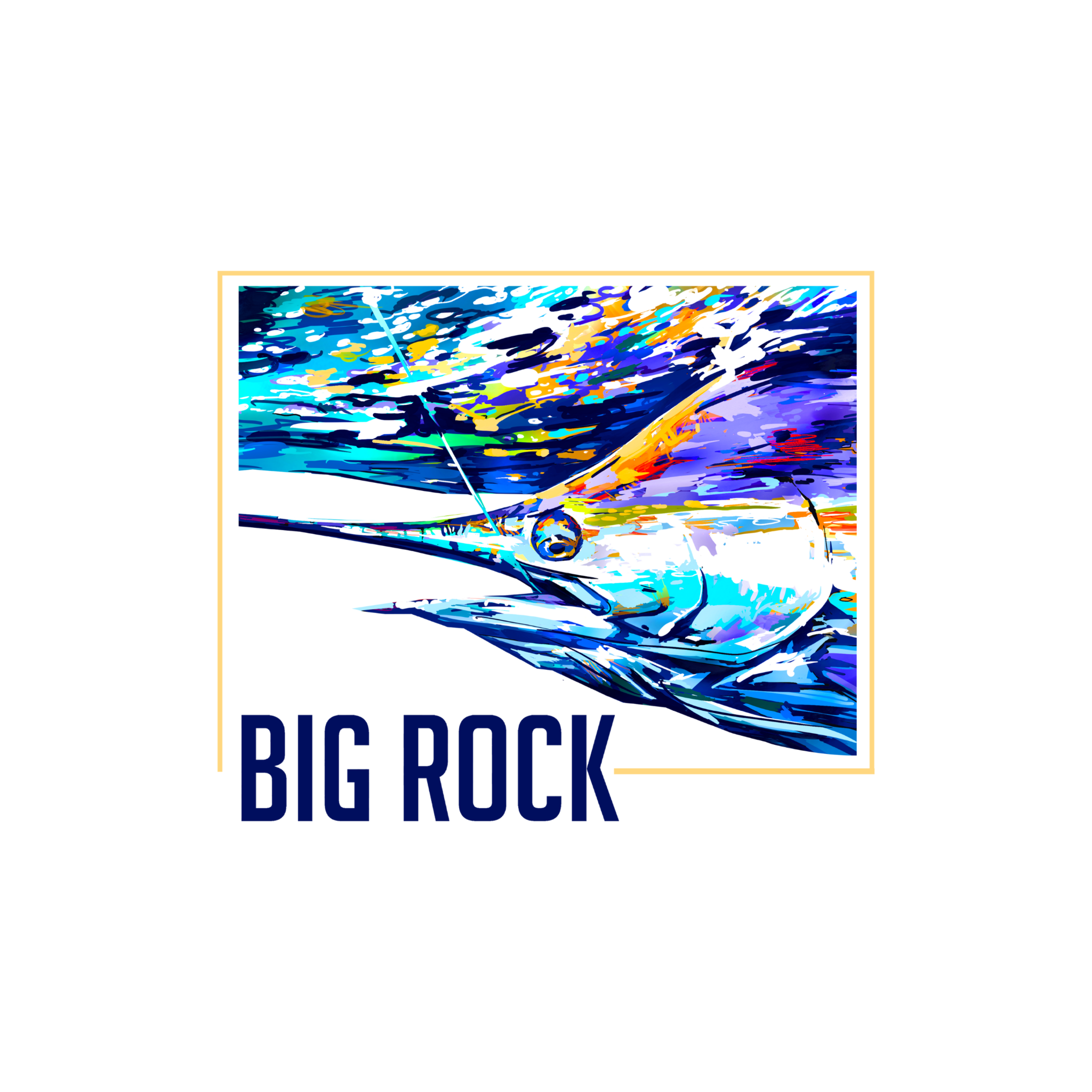 Bright Catch Sticker - The Big Rock Store