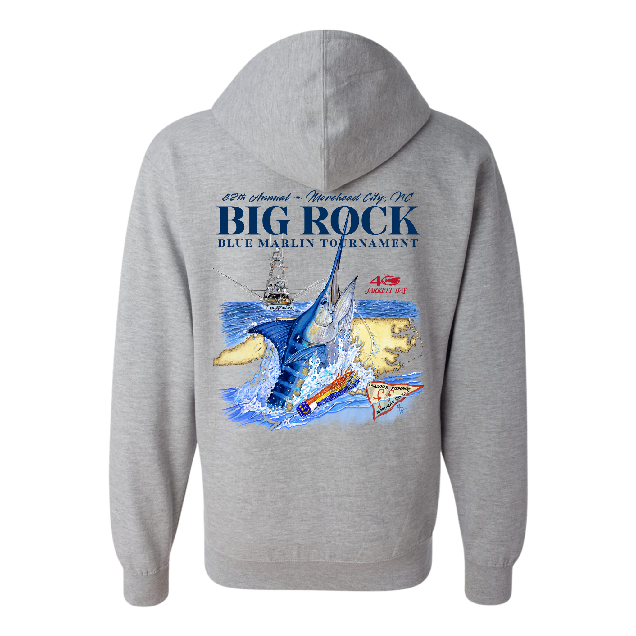 68th Full Zip Hoodie - The Big Rock Store