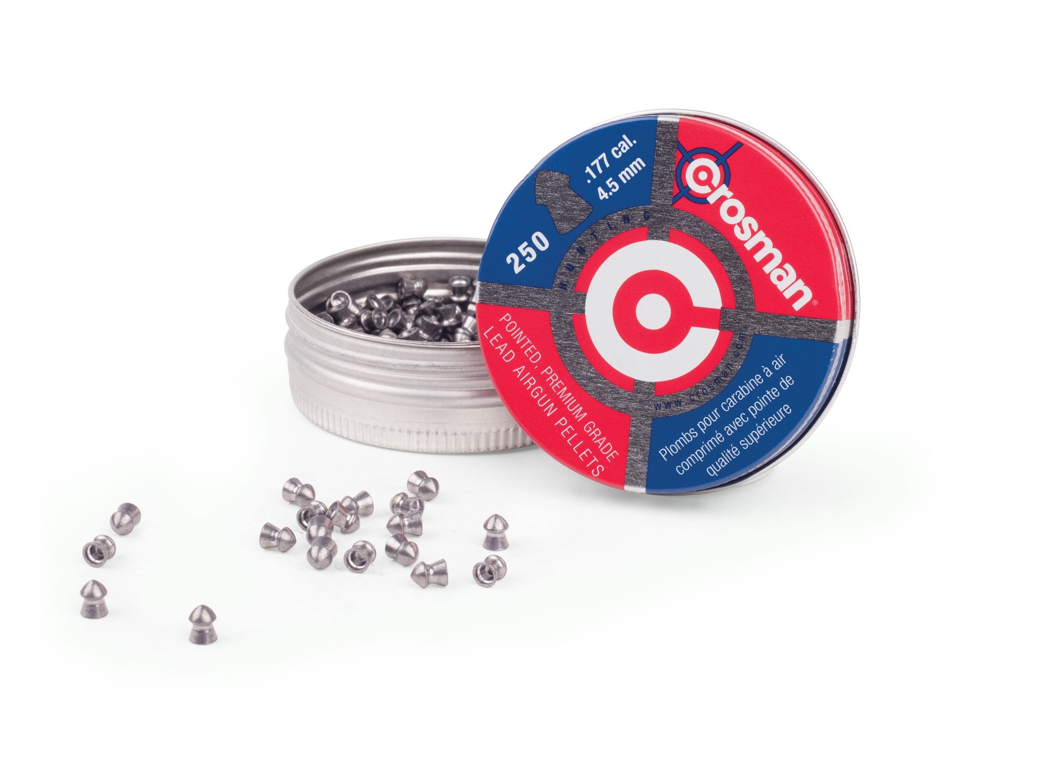 Pointed Air Gun Pellets .177 Caliber Pointed Pellets - 250 Count ...