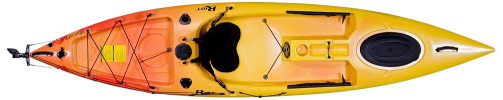 Riot Kayak Escape 12 Fishing Kayak - Ramakko's Source For Adventure