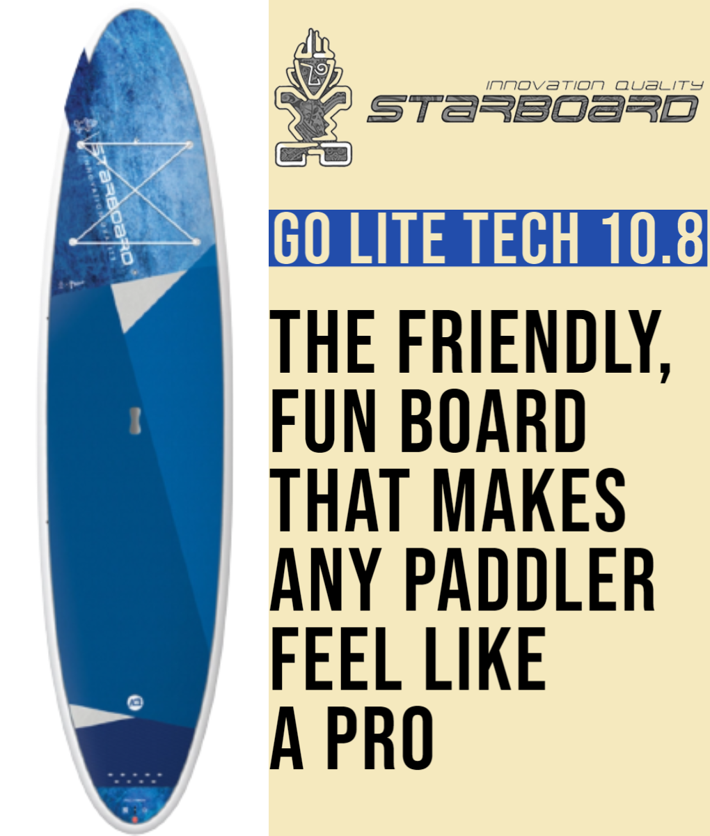Starboard Go Lite Tech 10.8 Solid Sup - Ramakko's Source For Adventure