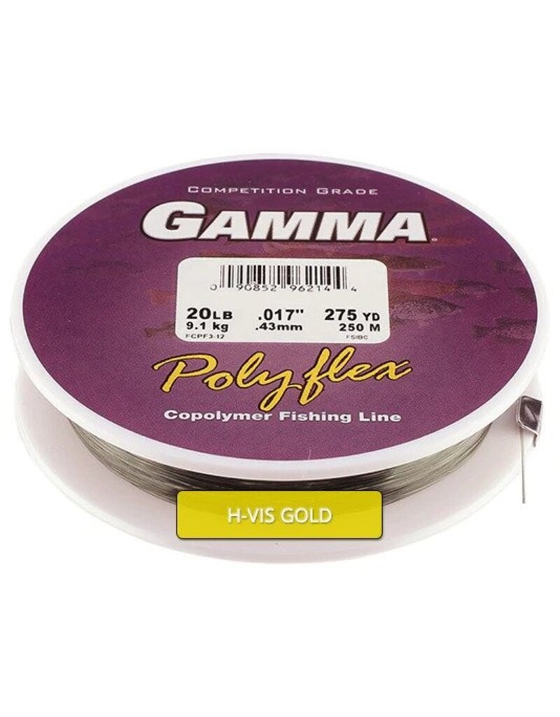 Gamma Polyflex Copolymer Fishing Line - Ramakko's Source For Adventure