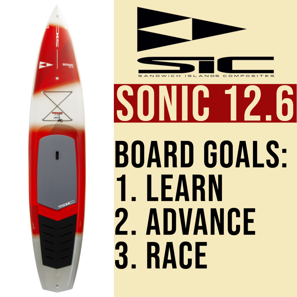 Sic Maui Sonic 12.6 Recreational Solid Stand-Up Paddle Board - Ramakko ...
