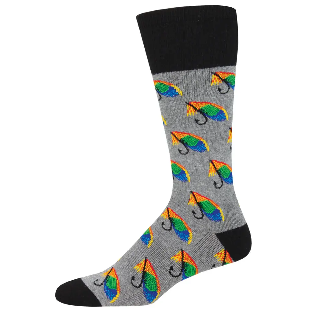 Socksmith Outlands Recycled Wool Fishing Lures Socks - Ramakko's Source ...