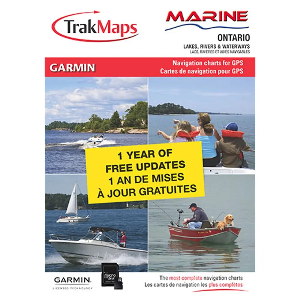TrakMaps Marine Ontario For Garmin GPS - Ramakko's Source For Adventure