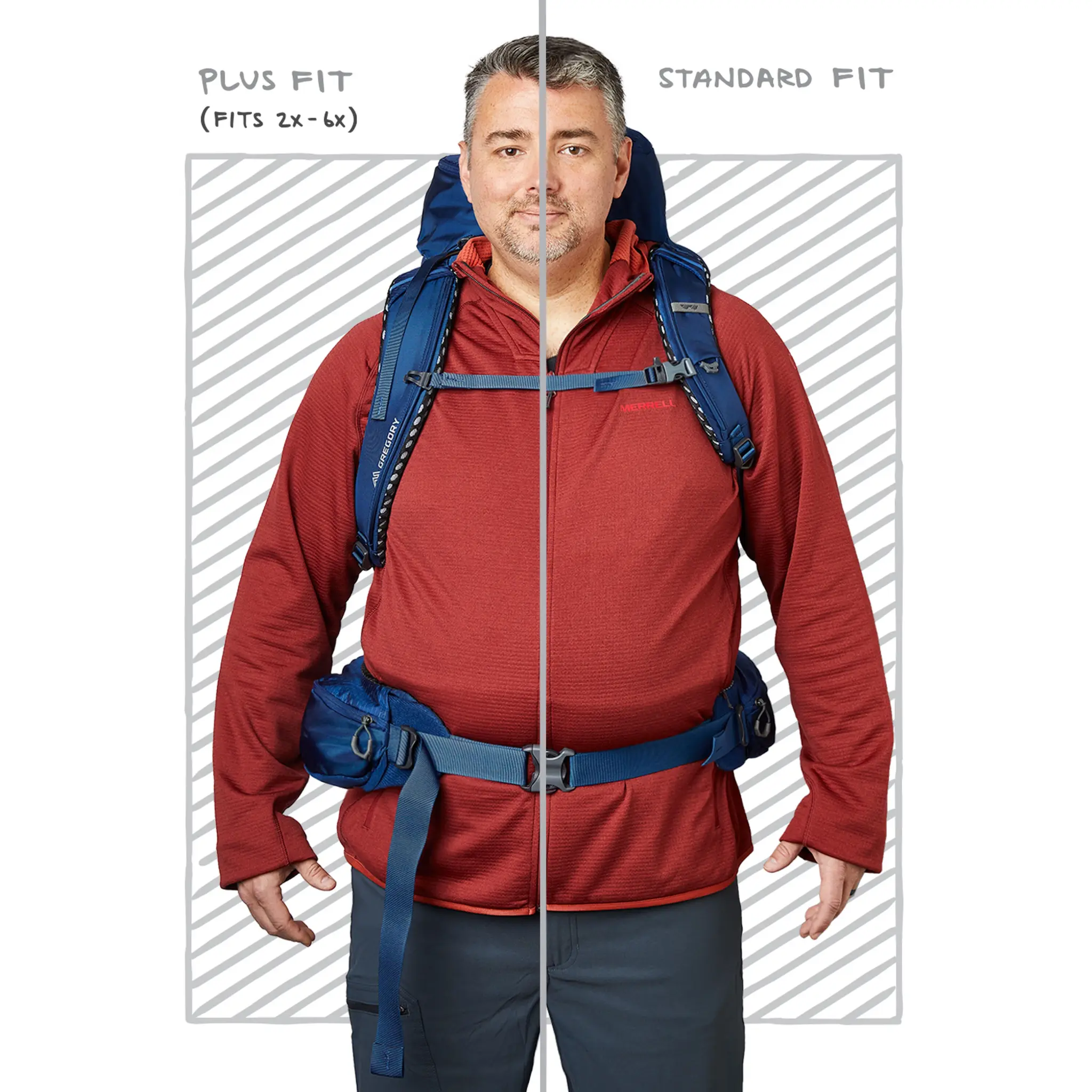 Gregory Kalmia 60 Plus Size Backpack - Ramakko's Source For Adventure