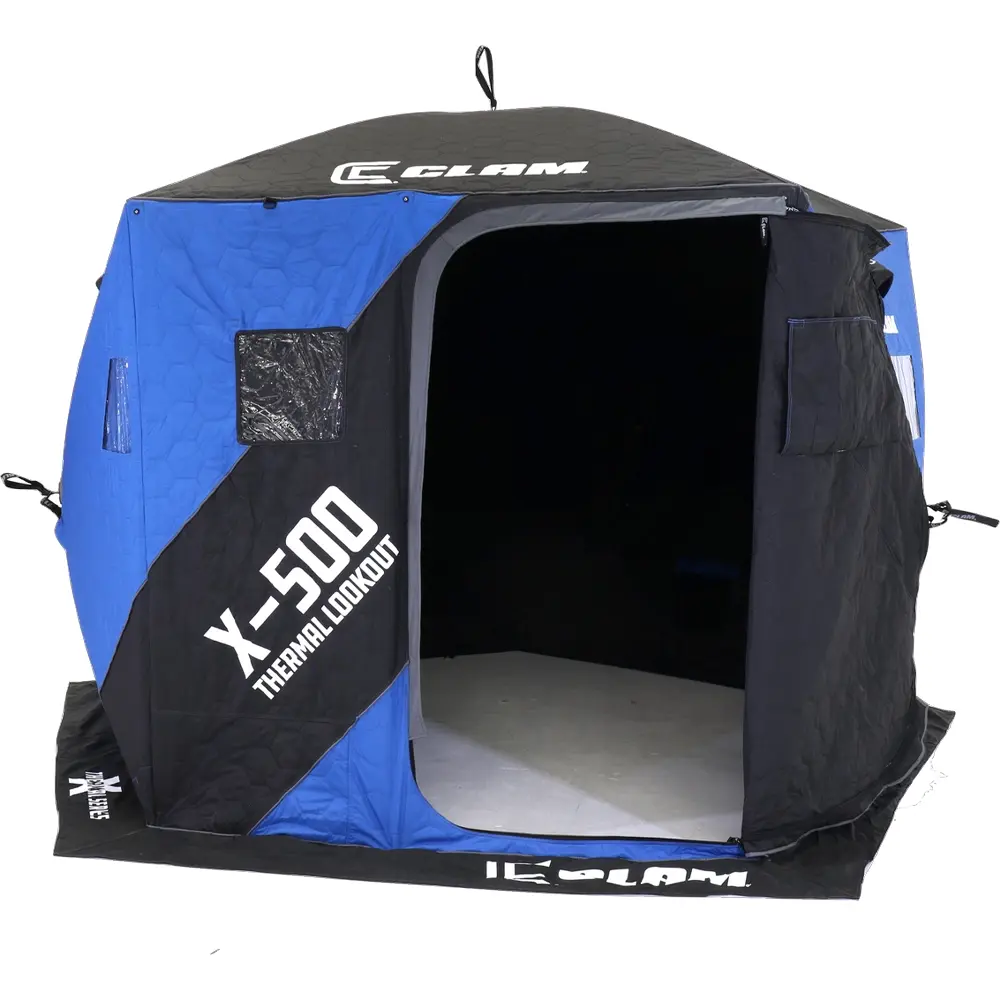 Clam Corporation X-500 Lookout Thermal Hut - Ramakko's Source For Adventure