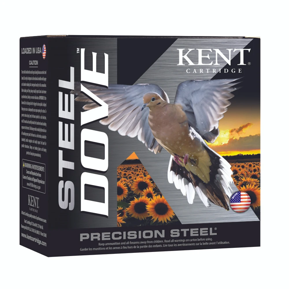 Kent BOX of Steel Dove Ammo - 12GA, 2 3/4", 1 OZ, 1400 FPS, 25 Rounds ...