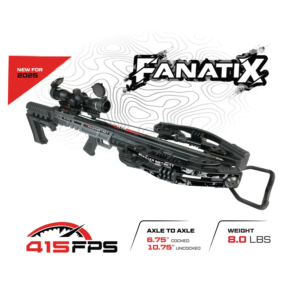 Killer Instinct FANATIX 415 Crossbow Kit - Ramakko's Source For Adventure