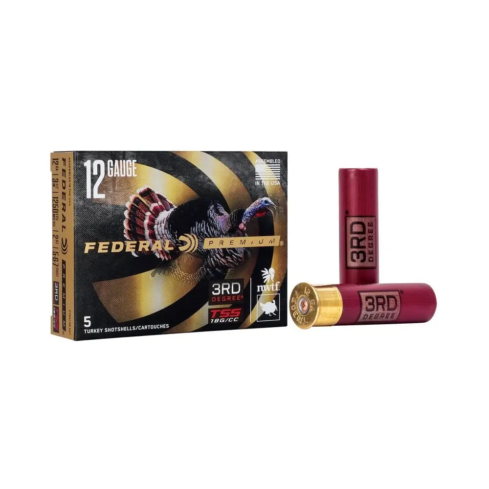 Federal 3rd Degree with Heavyweight TSS Ammunition - 12 Gauge, 5, 6 an ...