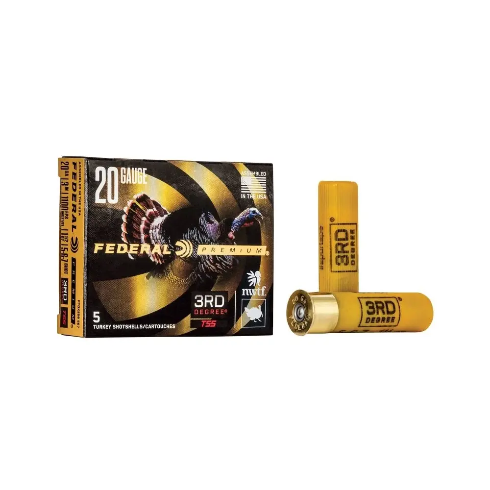 Federal 3rd Degree with Heavyweight TSS Ammunition - 20 Gauge, 5, 6 an ...