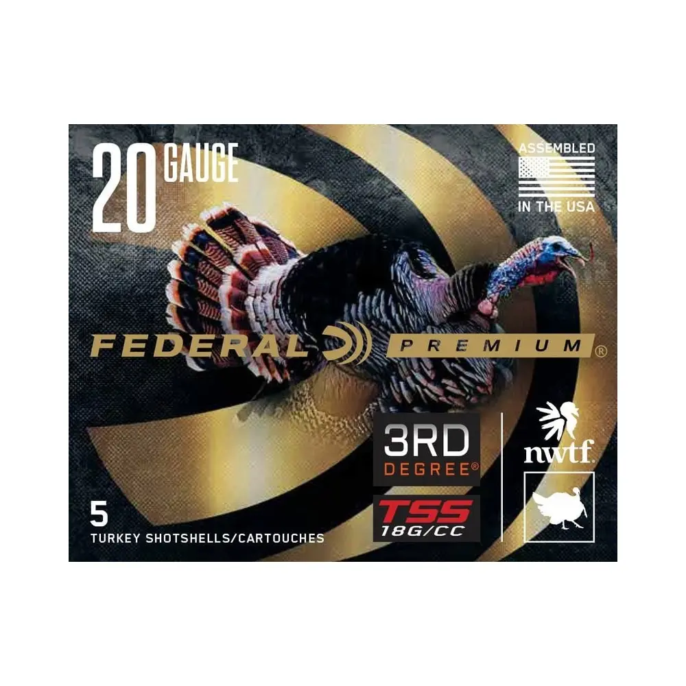 Federal 3rd Degree with Heavyweight TSS Ammunition - 20 Gauge, 5, 6 an ...