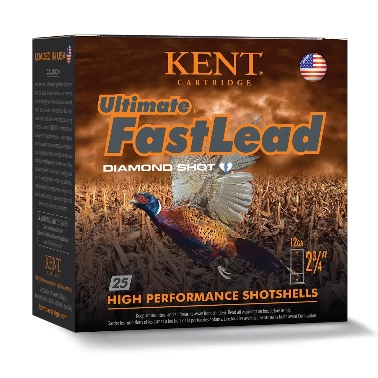 Kent Ultimate FastLead Ammunition - 12GA, 2-3/4", 1-1/2 oz, 1415 FPS ...