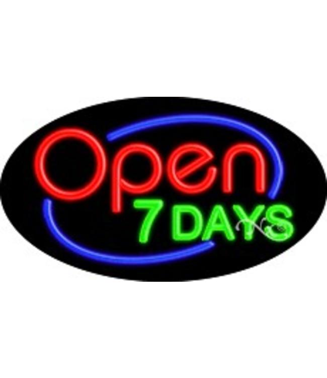NEON SIGNS #NS14058 Open 7 Days - Super Spa Furniture,LLC